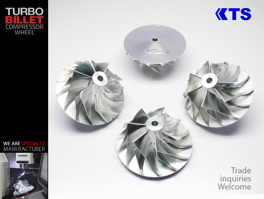 Billet Compressor Wheel | MFS4033C - HX40 (59.96/85.98) 7+7 Forward