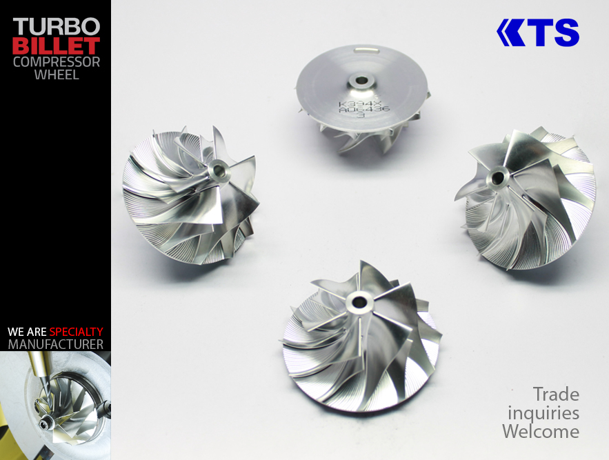 Billet Wheel Turbo | MFSK394C - K04 (36.70/20.80) 6+6 Forward